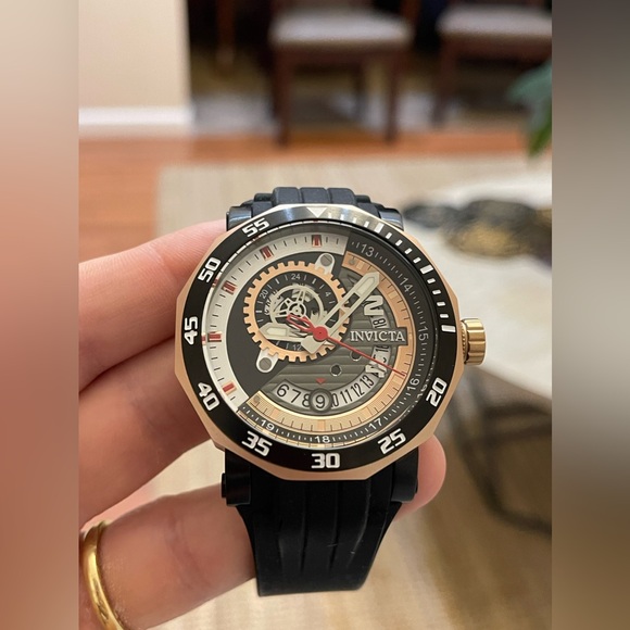 Invicta | Accessories | Invicta Automatic Mens 2733 Excursion Black ...